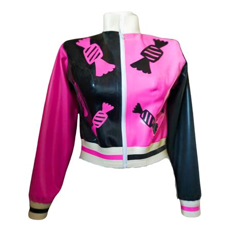 Latex Candy Varsity Jacket Fetasia Latex