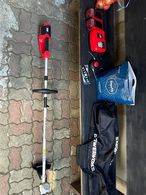 신형 파워웍스 예초기 당근 중고거래