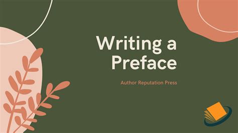 Tips For Writing A Preface For Your Book Author Reputation Press Blog