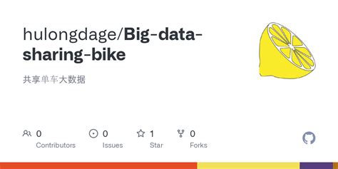 Github Hulongdage Big Data Sharing Bike