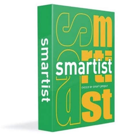 1 รีม กระดาษ A4 70 แกรม 80 แกรม Smartist Smart Copy กระดาษสมาร์ทติส 500แผ่น 500 แผ่น รีม