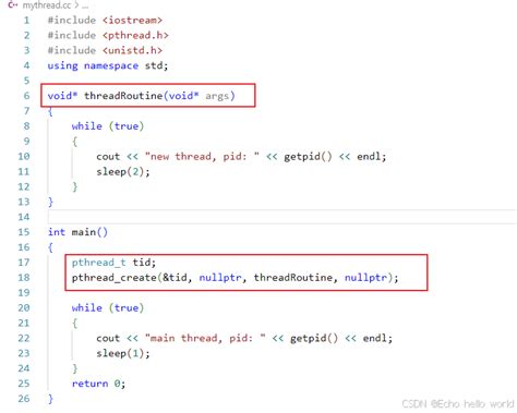 ＜linux＞ 多线程 Csdn博客
