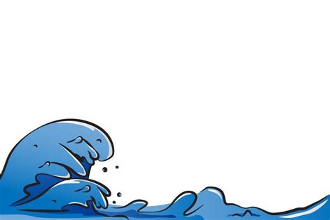 Ocean Surface Wave Design Drawing Graphic By Muhammad Rizky Klinsman