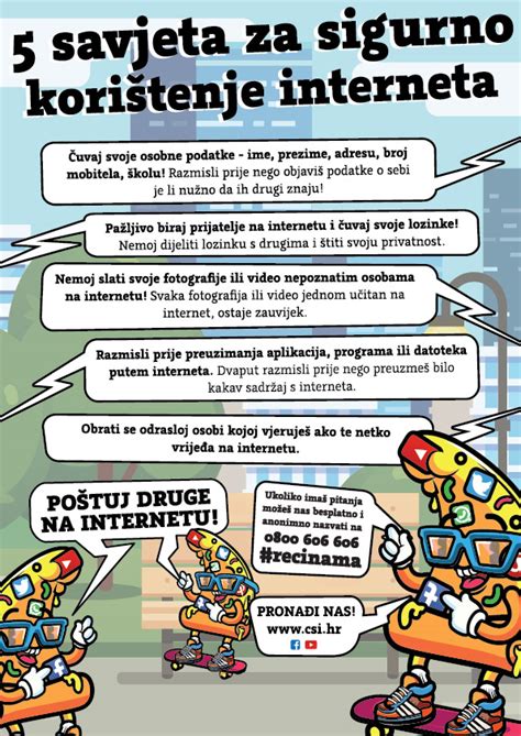 5 Savjeta Za Sigurno Korištenje Interneta Netica Hr