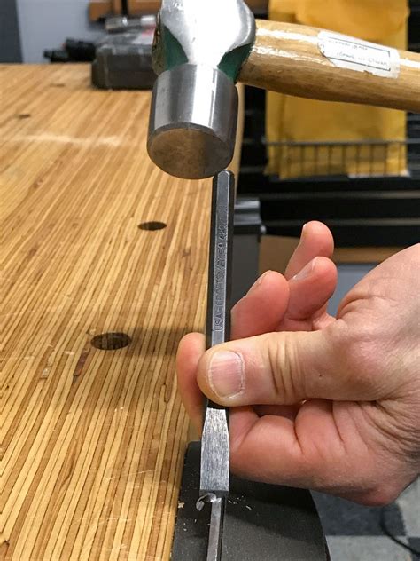 How To Use A Cold Chisel — Cutting Metal With A Cold Chisel