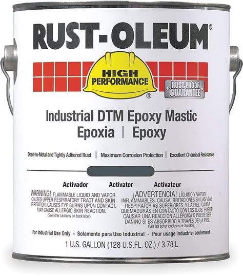 Rust Oleum High Performance 9100 System Dtm Epoxy Mastic Gallon Buy Online At Best Price In Uae