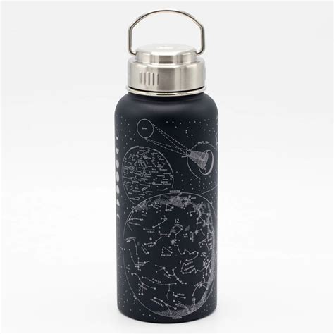 Astronomy 32 Oz Stainless Steel Bottle Cognitive Surplus Outer Layer