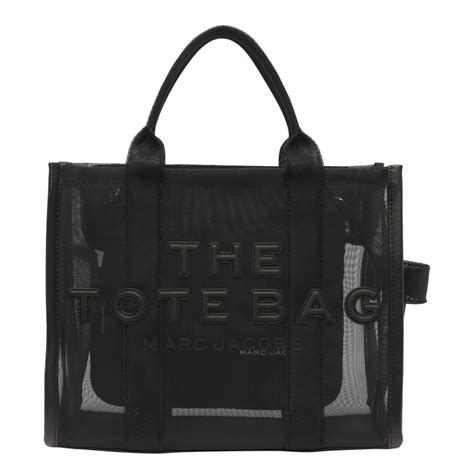 Marc Jacobs The Mesh Medium Tote Bag In Black ModeSens