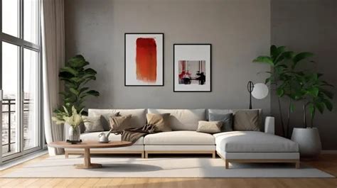 현대 거실 인테리어 디자인의 3d 렌더링 침상 소파 가정용 가구 배경 일러스트 및 사진 무료 다운로드 Pngtree