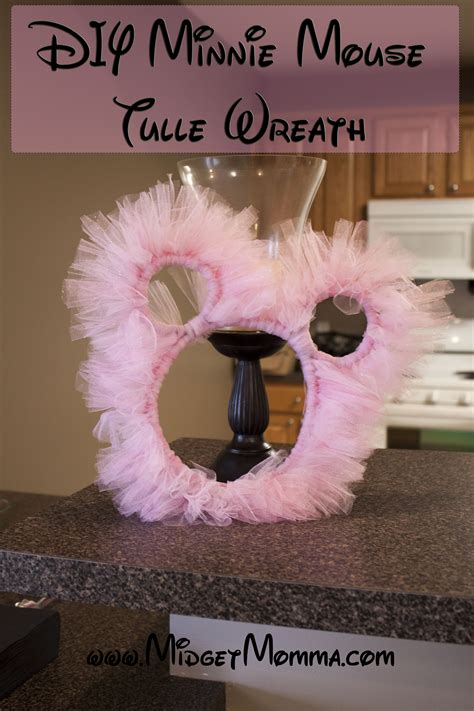 Diy Minnie Mouse Tulle Wreath