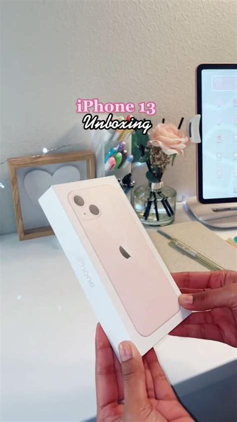 Iphone 13 Unboxing Pink Iphone