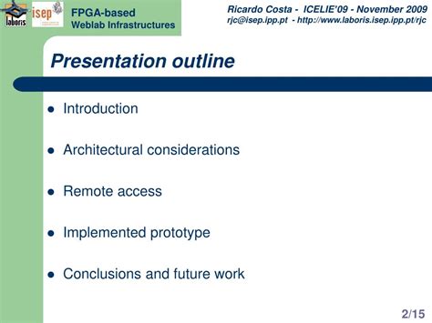 Ppt Fpga Based Weblab Infrastructures Guidelines And A Prototype Implementation Example