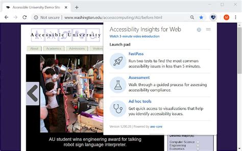 Accessibility Insights For Web Chrome Web Store