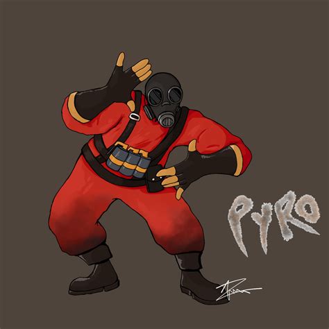 Tf2 Pyro By Larealmask On Deviantart
