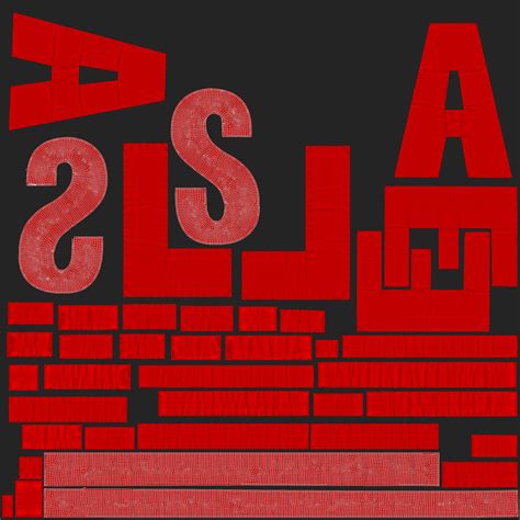 풍선 빨간 편지 S 3d 모델 39 Max Fbx Obj Free3d