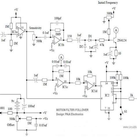 Circuit Of Band Pass Filter Download Scientific Diagram