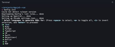 Interactive Tutorial Konfig