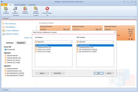 Comparing Databases