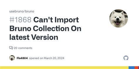 Can T Import Bruno Collection On Latest Version Issue Usebruno Bruno Github