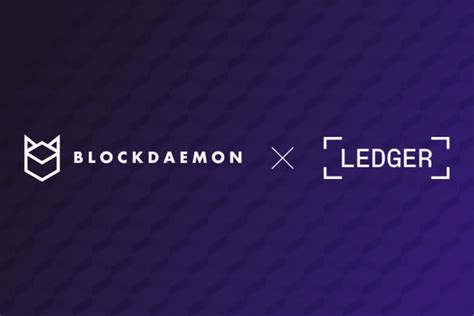 Crypto Partnership Blockdaemon And The Ledger Hardware Wallet