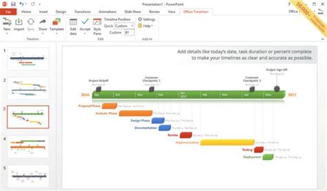 Microsoft Office Timeline Add In Weekendsadeba