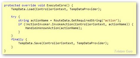 浅析aspnet Mvc中的tempdata机制 Mvc