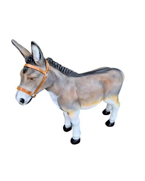 DuŻy StojĄcy OsioŁ Xxl Siwy Sklep Maja Centrum