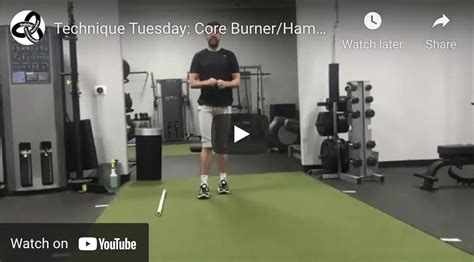 Technique Tuesday Core Burner Hamstring Tester Infinity Personal Training