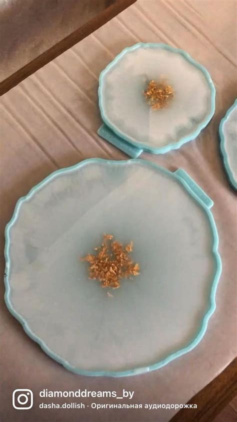 Этажерка из эпоксидной смолы для сладостей