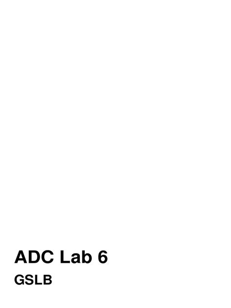 A10 Adc Lab 6 Gslb Pdf Domain Name System Port Computer Networking