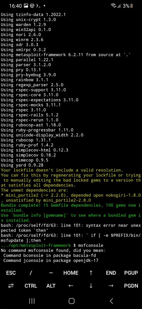 Please Help Me To Solve This Issues · Issue 160 · Gushmazukometasploitintermux · Github