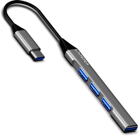 Humble 4 In 1 Usb C Hub Type C Multiport Adapter With 1 Usb 3 0 And 3 Usb 2 0 Ports Up To 5 Gbps