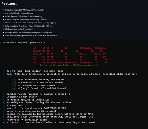 Hackgit On Twitter Killer Tool Edr Evasion Killer Its A Avedr Evasion Tool Created To