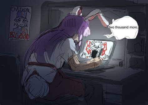 Reisen Udongein Inaba Fujiwara No Mokou Yagokoro Eirin Wojak And