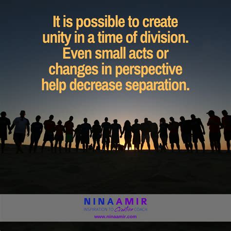 Unity Vs Division Nina Amir