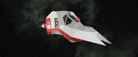 Space Engineers The Saber Class Intercepter V 1 0 Blueprint Ship