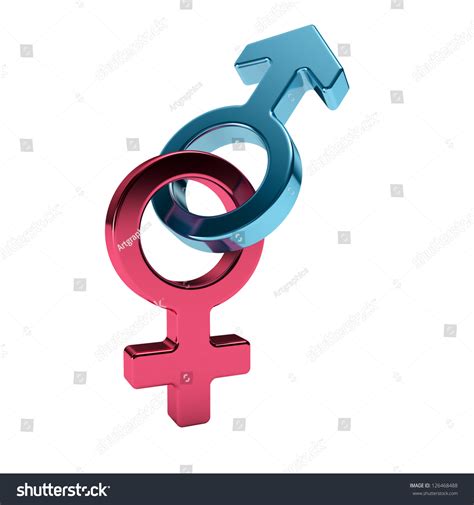 Male Female Sex Symbols Purple Blue Stock Illustration Shutterstock