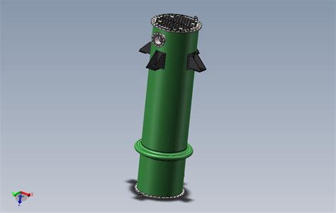 固定管板式换热器bem1 3 55 1 457 2ii Solidworks 2012 模型图纸免费下载 懒石网