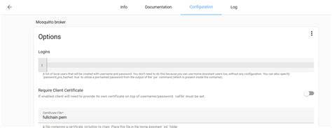 Mqtt Not Using Home Assistant Users Configuration Home Assistant