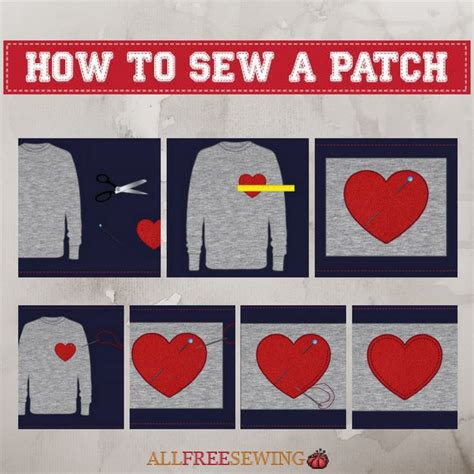 How To Sew A Patch Sewing Sewing Machines Best Sewing Hacks