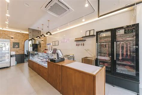 모던한 정육점 인테리어 사진