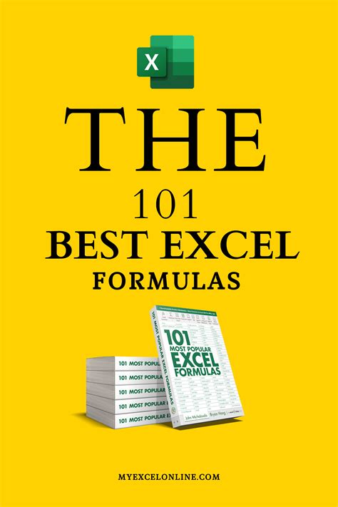 101 most popular excel formulas to help you save time artofit
