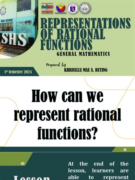 Representations Of Rational Functions Pdf Asymptote Function Mathematics