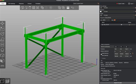 preparing a structural model for 3d printing geometry and slicing issues prusaslicer