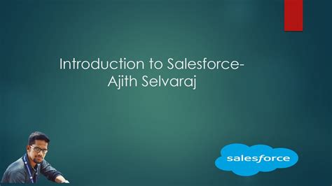 Introduction To Salesforce In Tamil Youtube