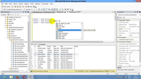 How To Create Store Procedure For Delete Data In Table Of Sql Server Youtube