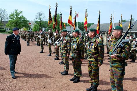 Le Chef De La D Fense Delcour Au Camp Bastin L Avenir