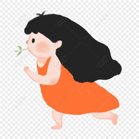 실행 중인 여자 Png 일러스트 무료 다운로드 Lovepik