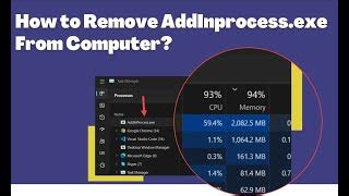 AddInProcess Exe High CPU What It Is Errors Solutions Tibbsforge