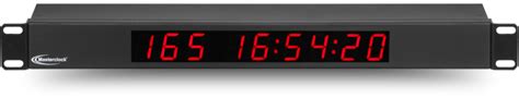 Ntds19 Network Time Protocol Display Masterclock Products